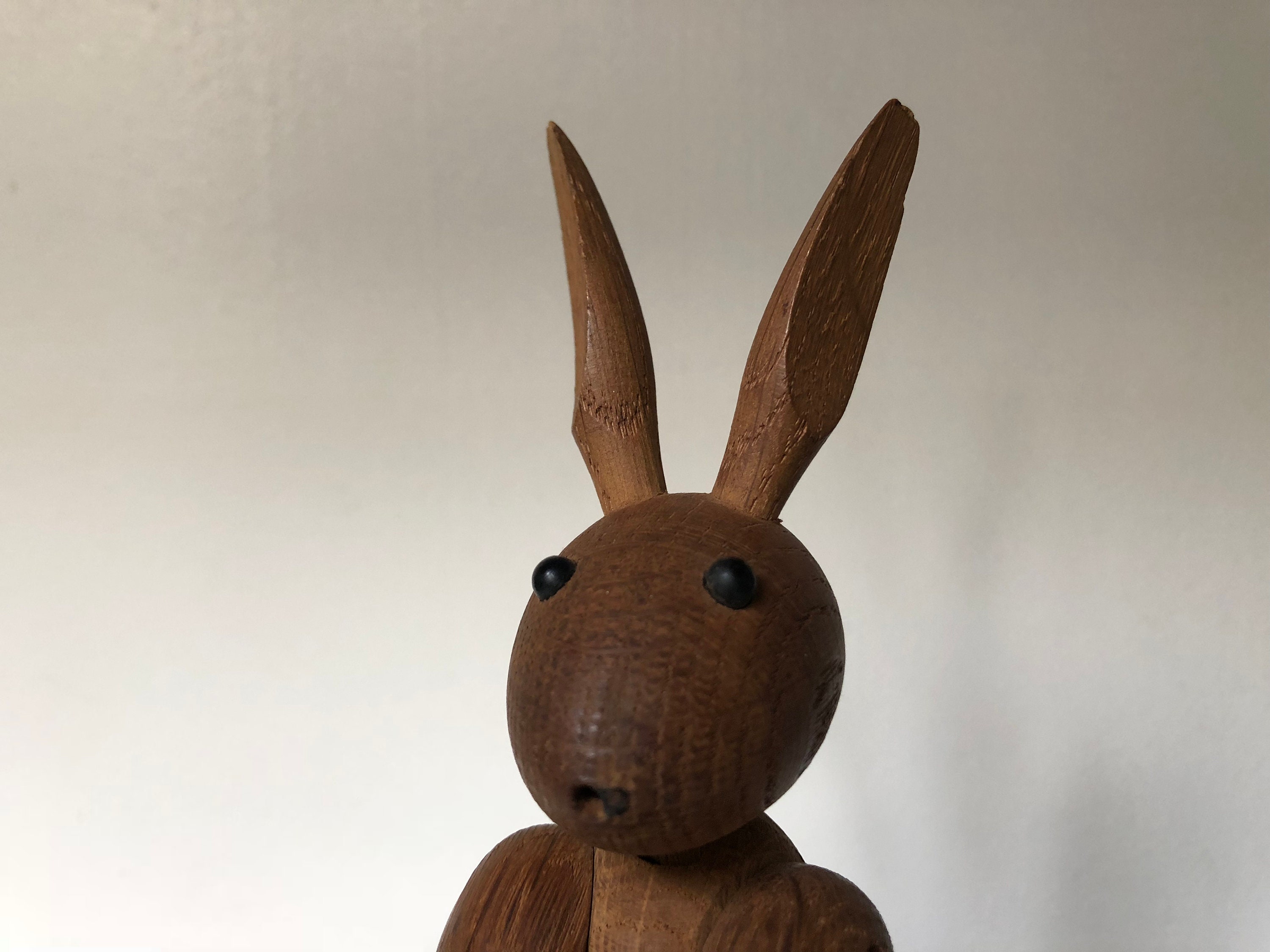 Vintage Kay Bojesen Wood Bunny - Etsy