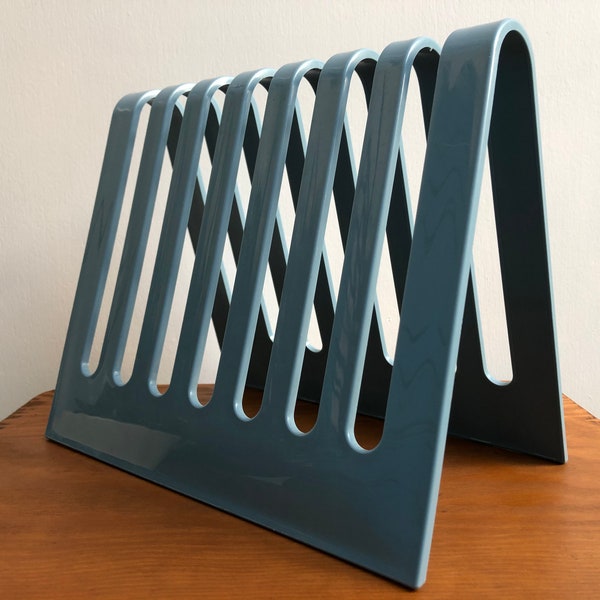 Plastic Magazine Rack Vintage - Etsy