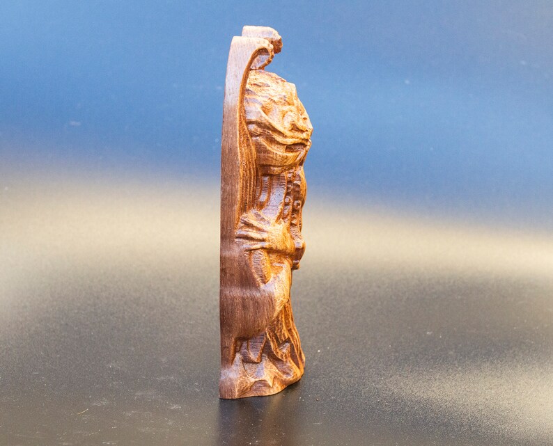 Mini Cthulhu Small Wooden Sculpture for Altar Table 6 Inch - Etsy