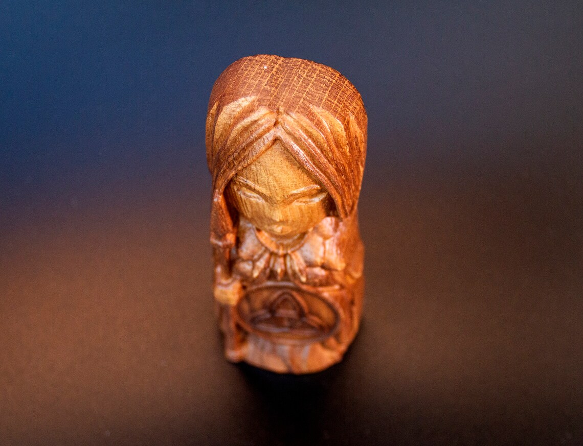 Mini Freya Deity Norse Mythology Goddess Sculpture Wooden - Etsy
