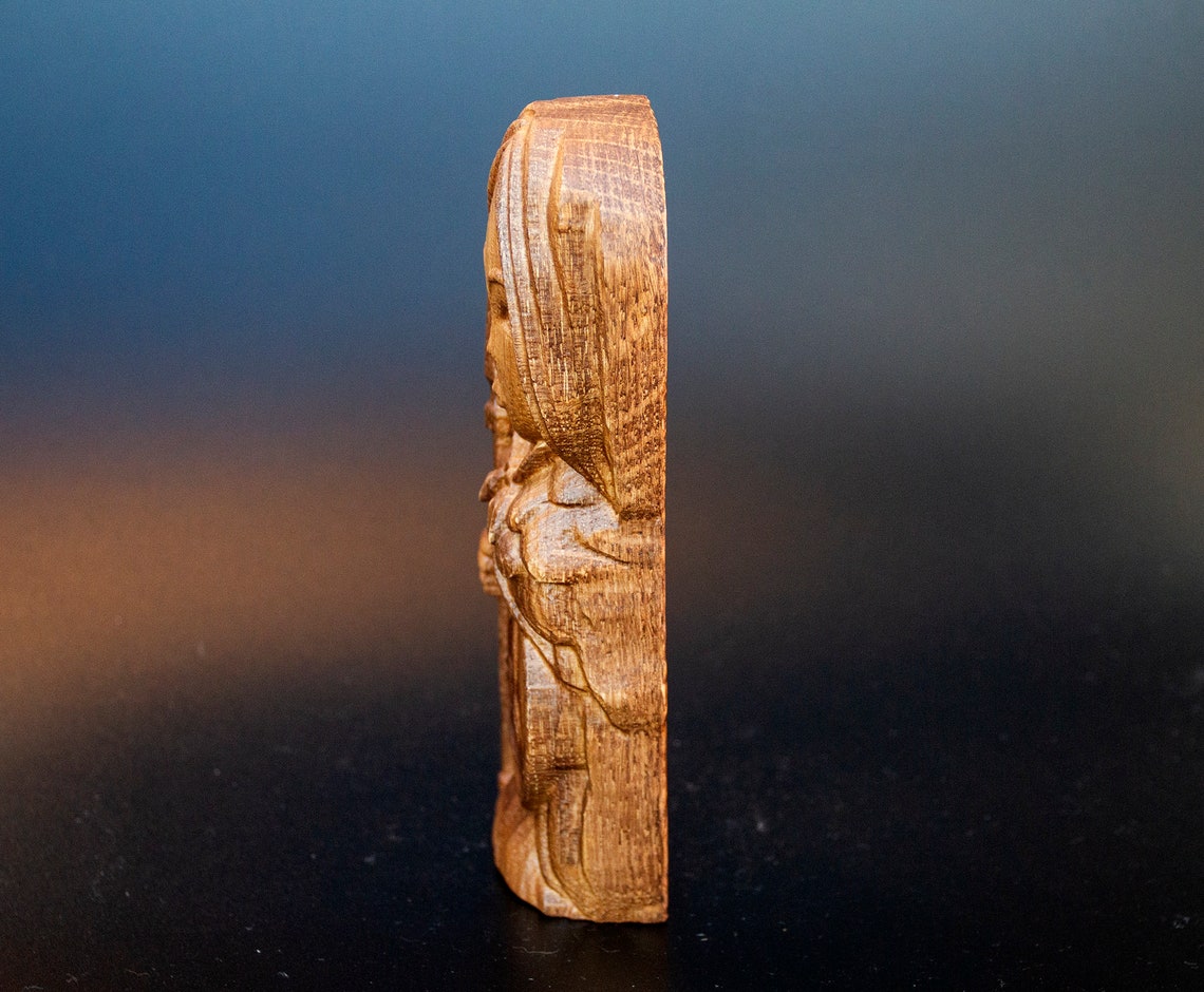 Mini Freya Deity Norse Mythology Goddess Sculpture Wooden - Etsy