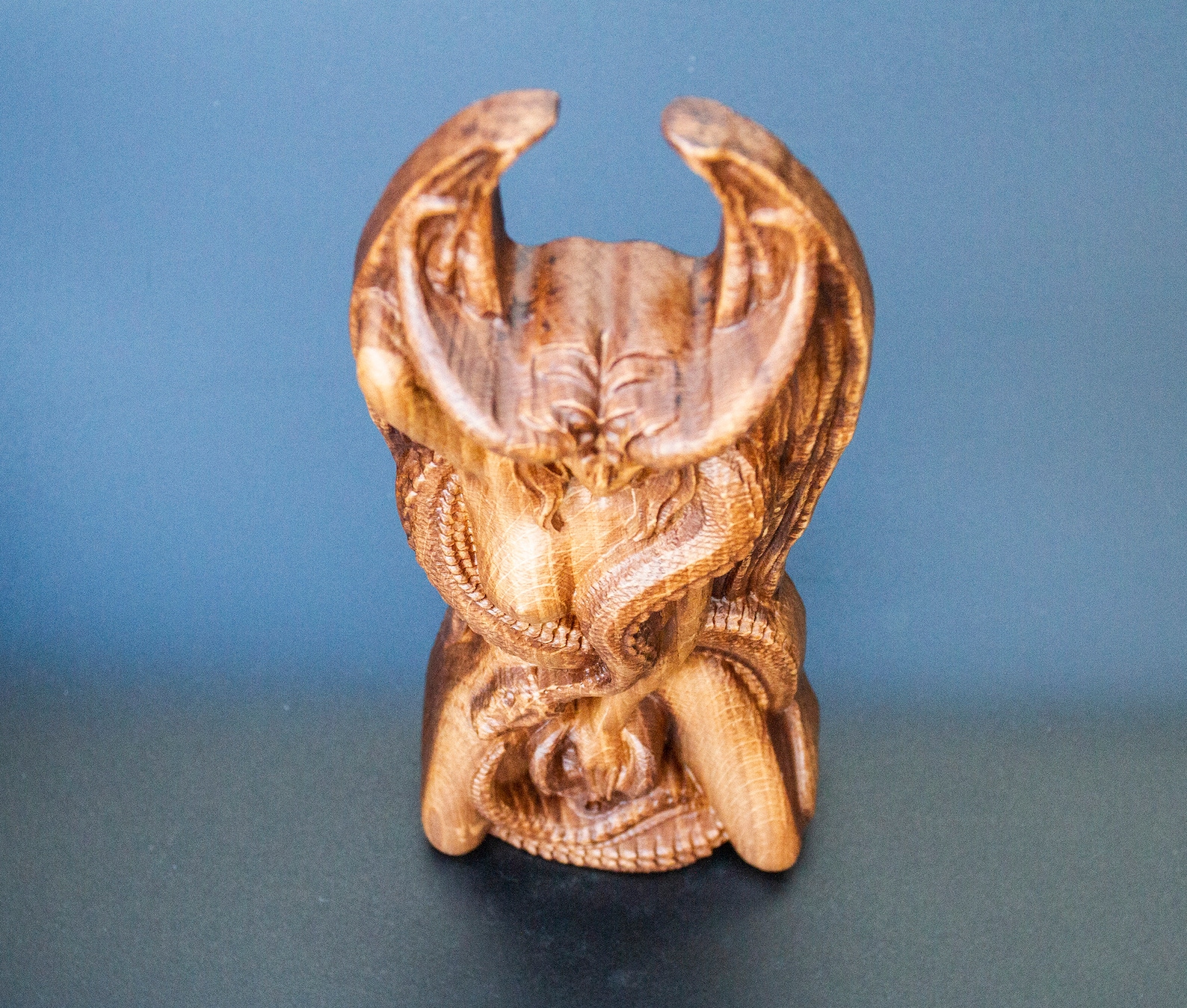 Lilith Wiccan Altar Sumerian Inanna Goddess Sculpture Wooden - Etsy