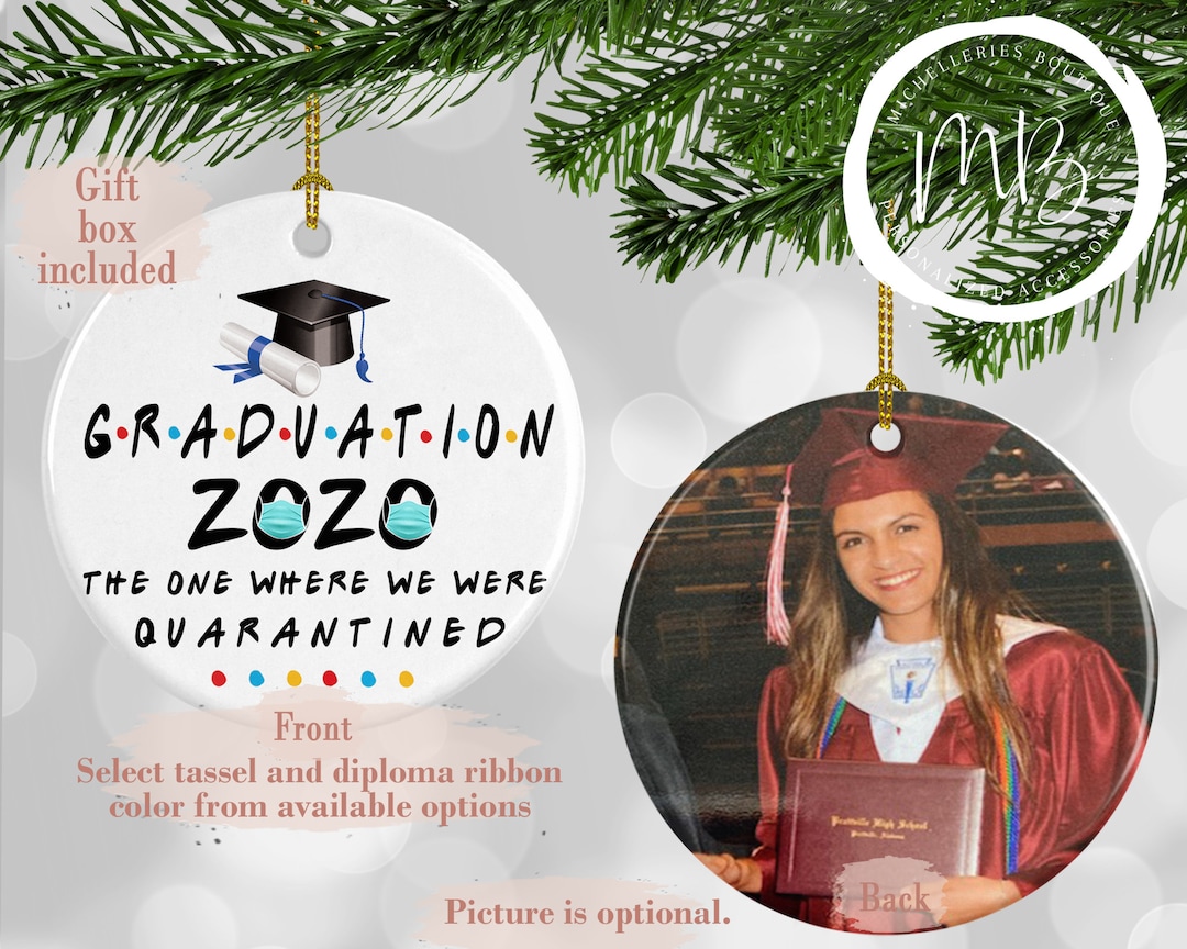 Custom Photo Graduation 2020 Christmas Ornament the One Where - Etsy