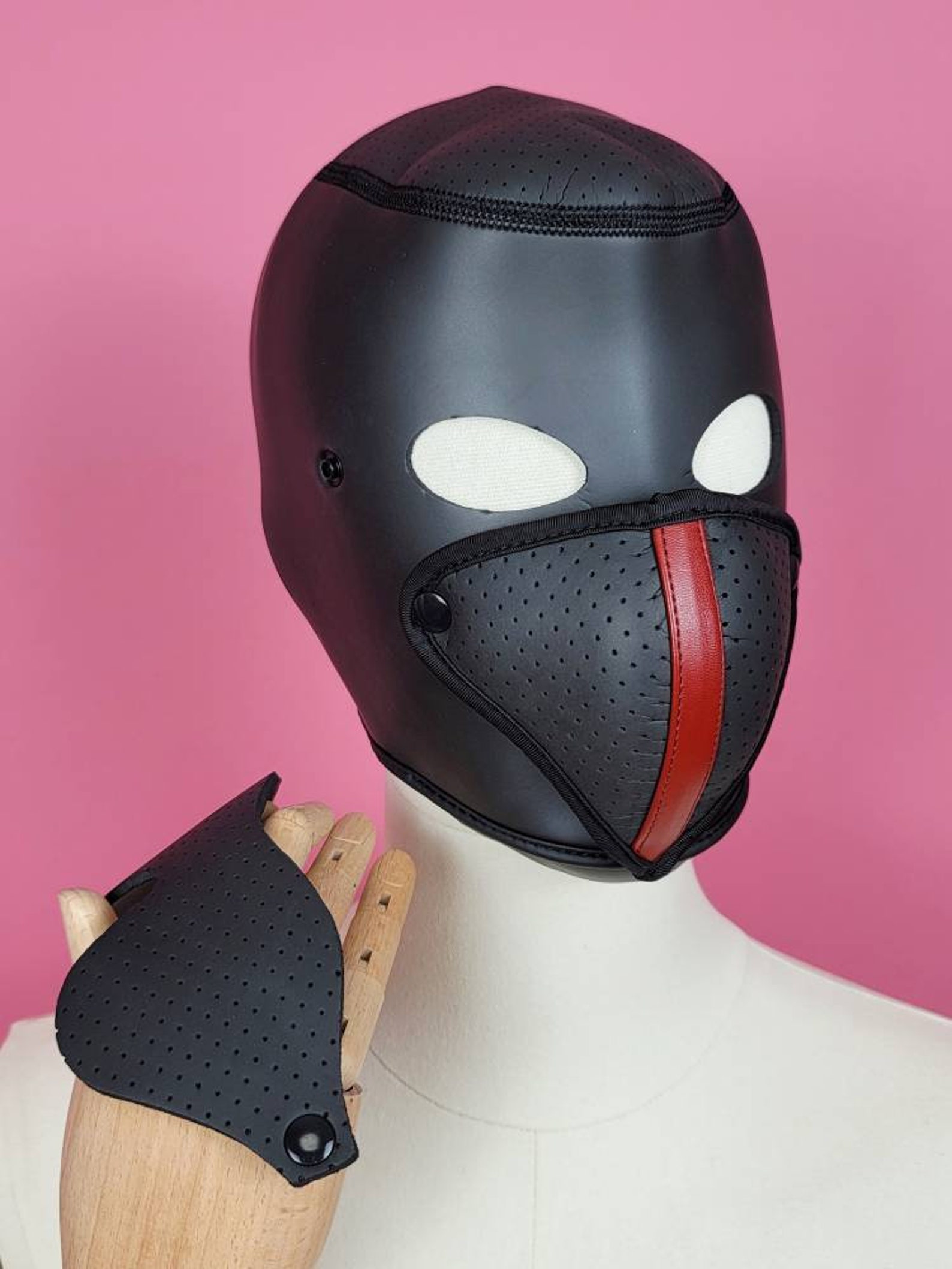 Sensory Deprivation Mask Bondage Hood for Sub Submissive BDSM - Etsy