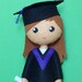 PDF Pattern to Make a Felt Graduate. - Etsy