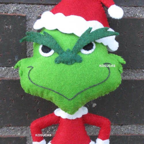 PDF Pattern to Make a Felt Grinch. - Etsy