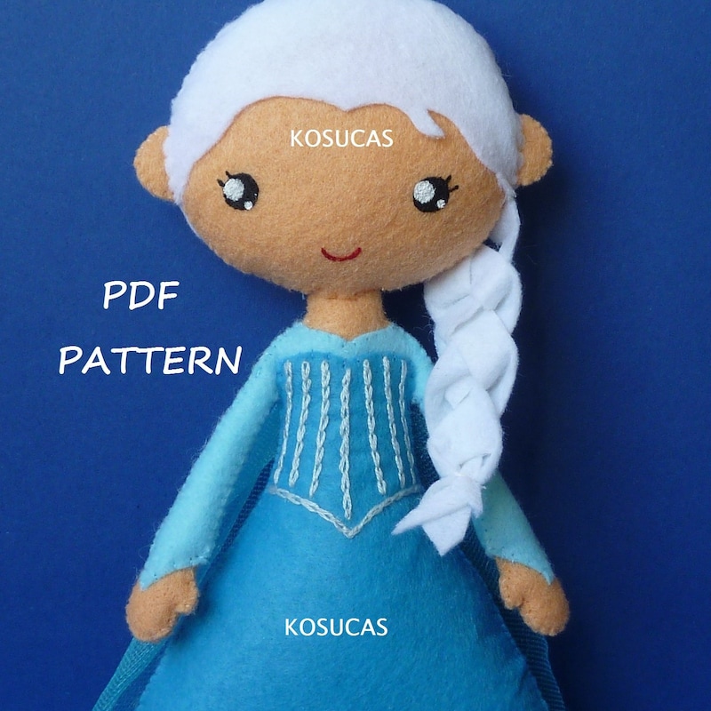 Elsa Doll - Etsy