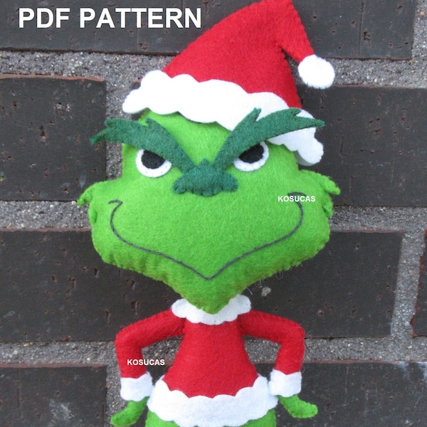 Grinch Pattern - Etsy