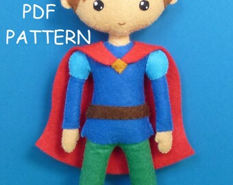 PDF tutorial to make a felt policeman. | Etsy