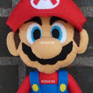 PDF Pattern to Make a Felt Mario. - Etsy