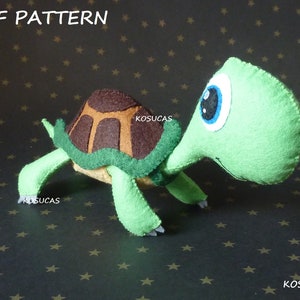 PDF Pattern to Make a Felt Turtle. - Etsy