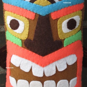 PDF Pattern to Make a Felt Totem. - Etsy