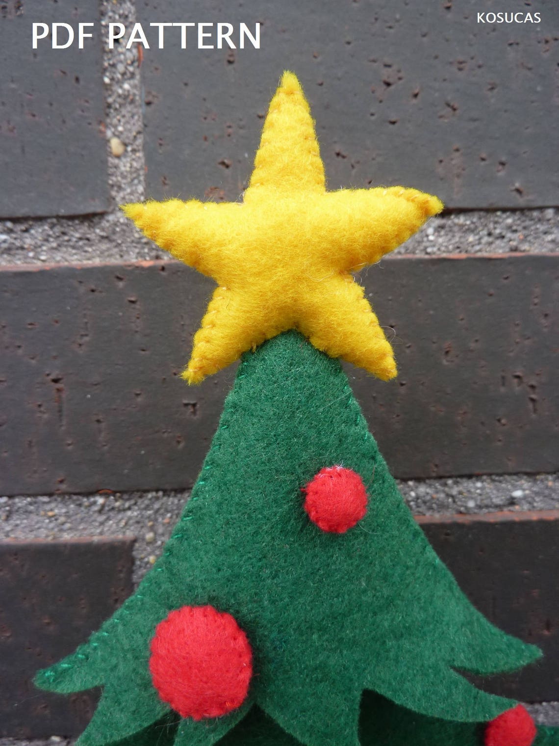 PDF Pattern to Make a Felt Christmas Tree. - Etsy