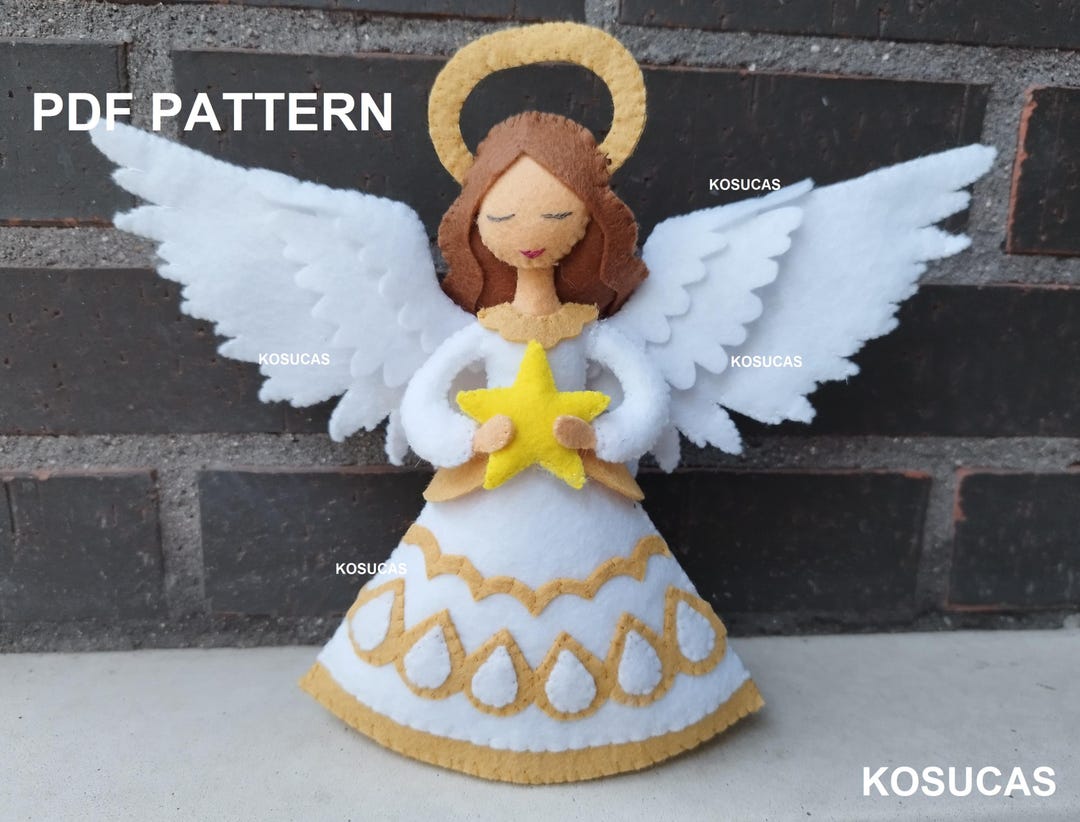 PDF Pattern to Make a Christmas Angel. - Etsy