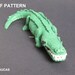 PDF Pattern to Make a Felt Cocodrile. - Etsy