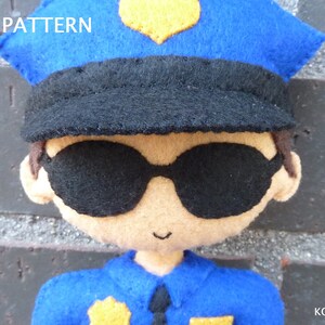 PDF Tutorial to Make a Felt Policeman. - Etsy