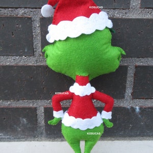 PDF Pattern to Make a Felt Grinch. - Etsy
