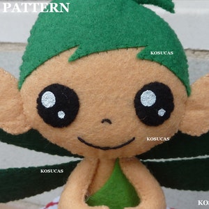 PDF Pattern to Make a Felt Forest Elf. - Etsy