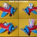 PDF Pattern to Make a Felt Airplane. - Etsy