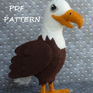 PDF Pattern to Make a Felt Eagle. - Etsy