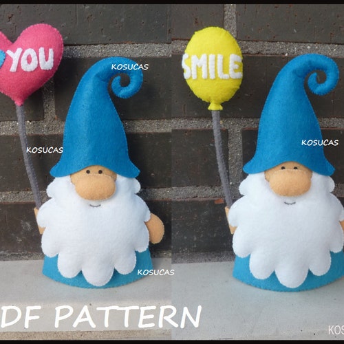 PDF Pattern to Make a Felt Mario. - Etsy