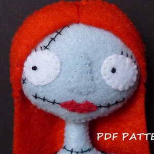 PDF Pattern to Make a Felt Sally. - Etsy