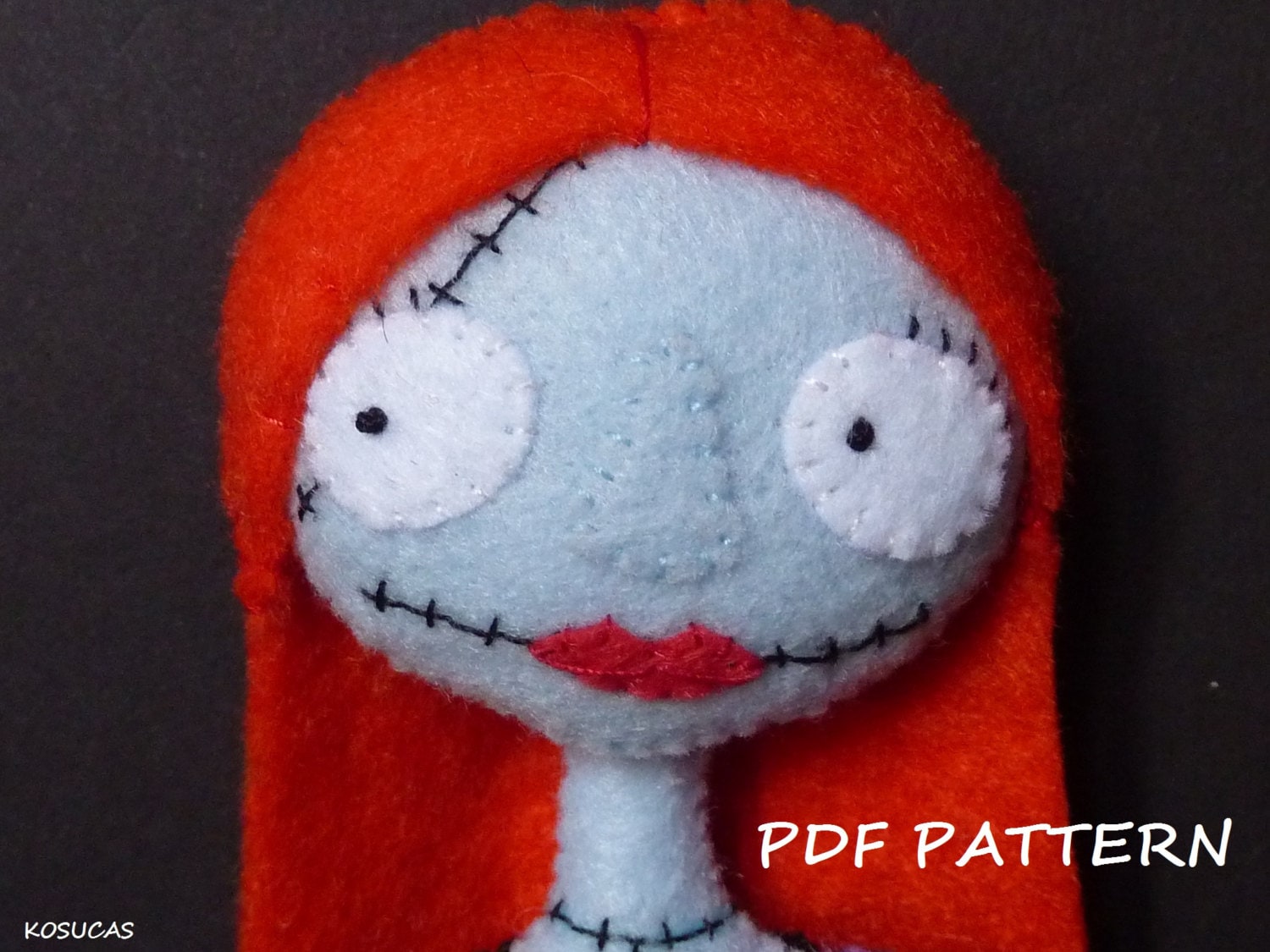 PDF Pattern to Make a Felt Sally. - Etsy