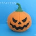 PDF Sewing Pattern to Make a Felt Pumpkin. - Etsy