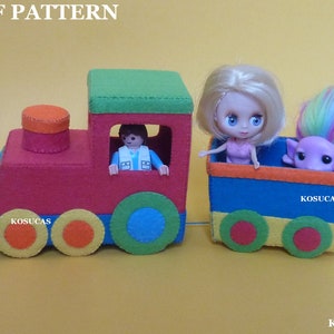 PDF Pattern to Make a Felt Train. - Etsy