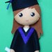 PDF Pattern to Make a Felt Graduate. - Etsy