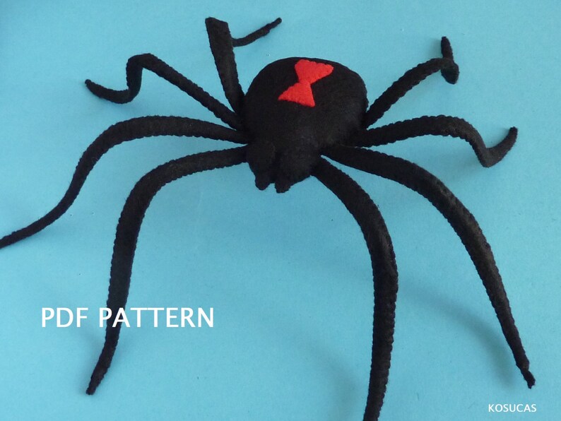 PDF Pattern to Make a Felt Spider. - Etsy