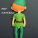 PDF Pattern to Make a Felt Peter Pan. - Etsy