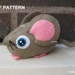 PDF Pattern to Make a Felt Mouse. - Etsy