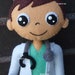 PDF Pattern to Make a Felt Doctor. - Etsy