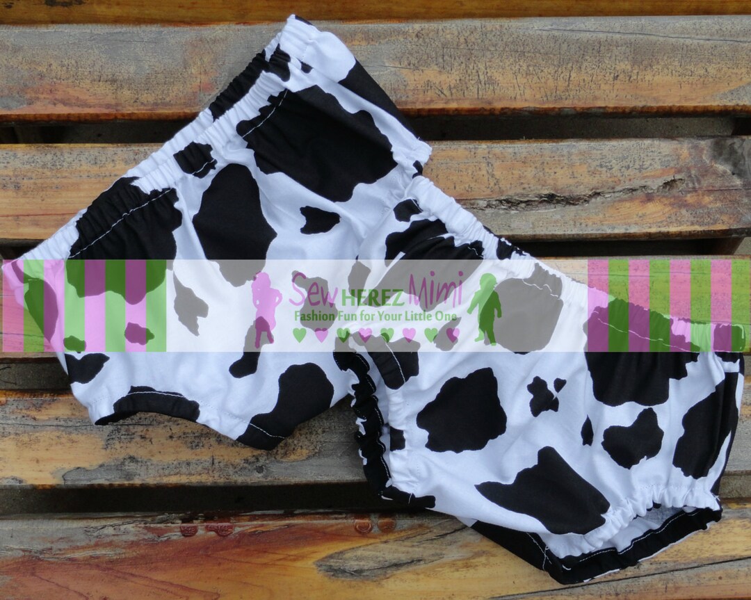 TWINS Cow Print Diaper Cover Sizes Newborn 0-3 Mo 3-6 Mo 12 Mo 18 Mo 24 ...