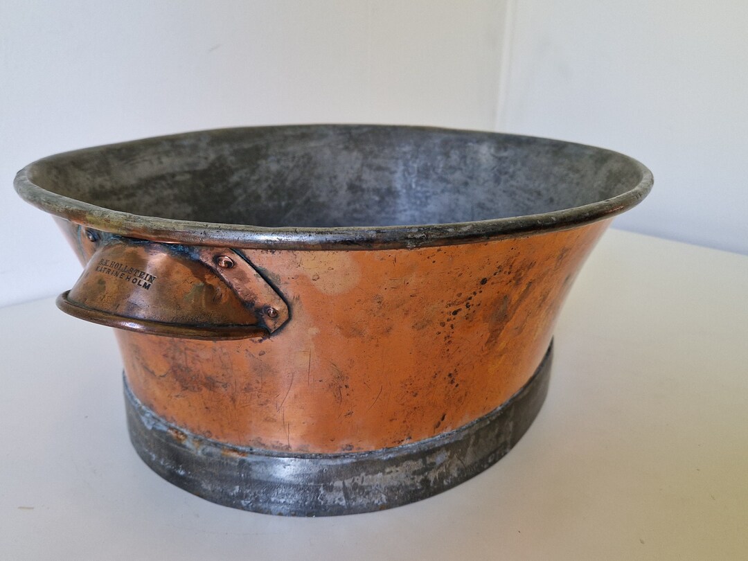 Swedish Copper Tub Copper Planter / Wash Tub / Boiler - Beginning of ...