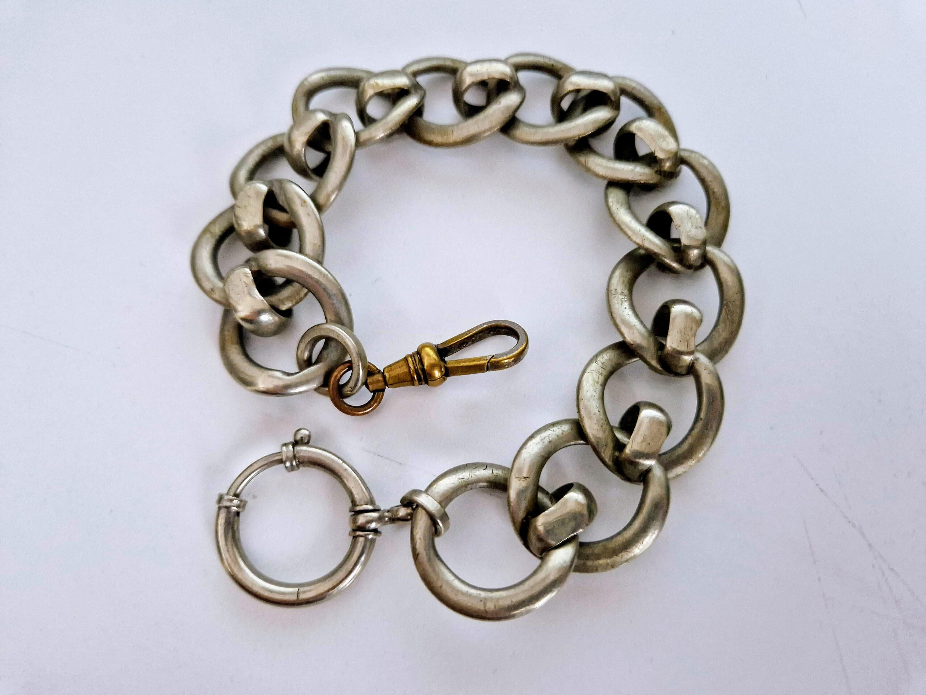 Vintage Heavy Chunky Thick Watch or Wallet Chain, Peaky Blinders ...