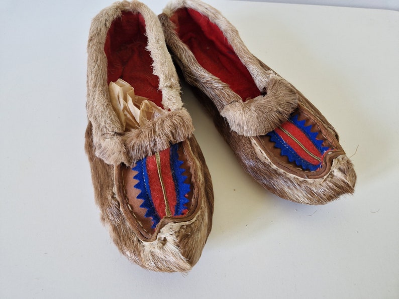Authentic Saami Boots sami Reindeer Fur Boots Real Fur Boots ...