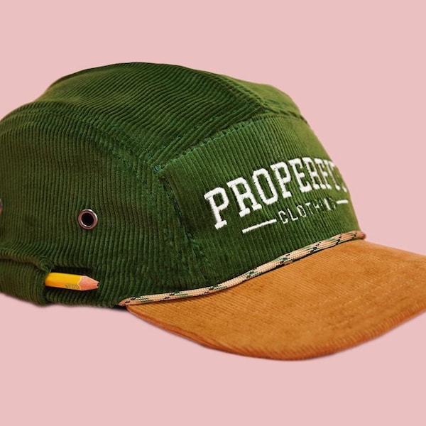 5 Panel Camping Cap - Etsy