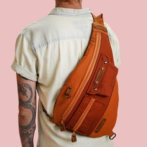 Teardrop Sling Bag Pattern for Daily Essentials Crossbody Shoulder Bag ...