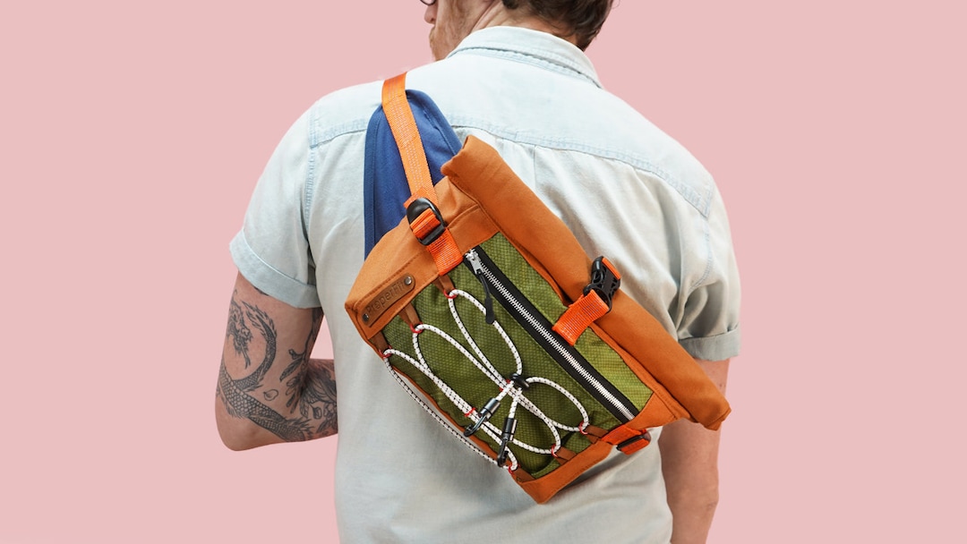 Roll Top Fanny Pack Pattern for Hiking Sewing Pattern - Etsy
