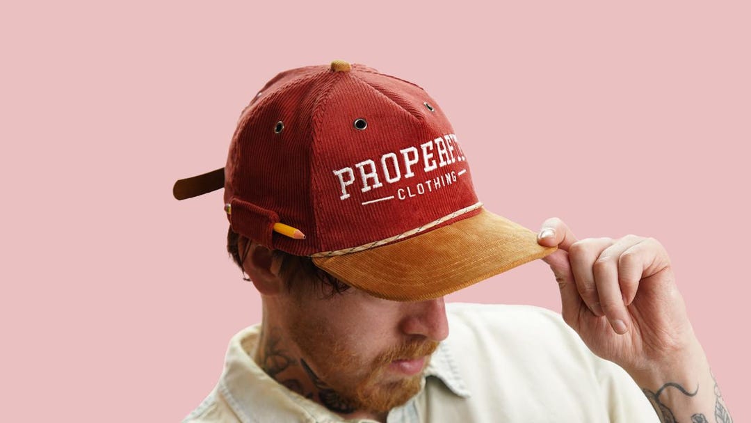 Trucker Cap Pattern With Pencil Holder for Fishing Hat Sewing Pattern ...