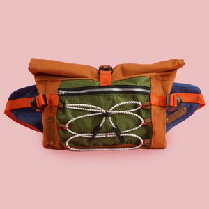 Roll Top Fanny Pack Pattern for Hiking Sewing Pattern - Etsy