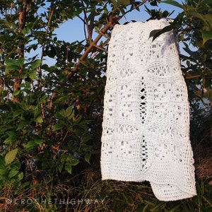 Crochet Pattern: Double Wedding Ring Blanket (PDF Download + Photo and ...