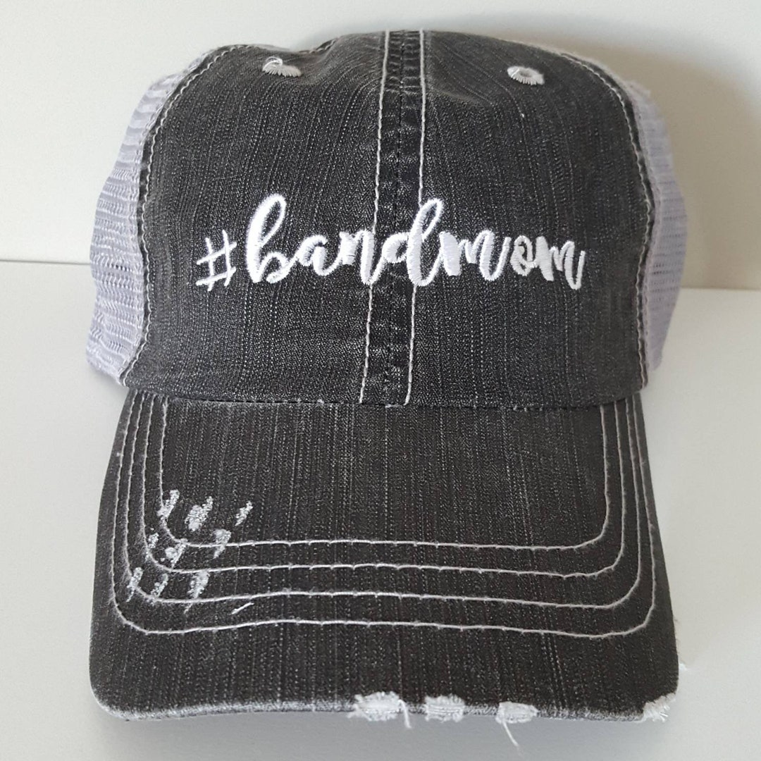 Band Mom Embroidered Hat With Choice of Thread Colors - Etsy