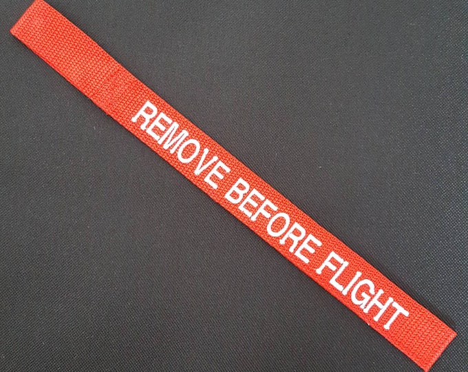 Remove Before Flight UTV Winch Strap Pull - Etsy