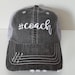 Coach Embroidered Hat With Choice of Thread Colors - Etsy