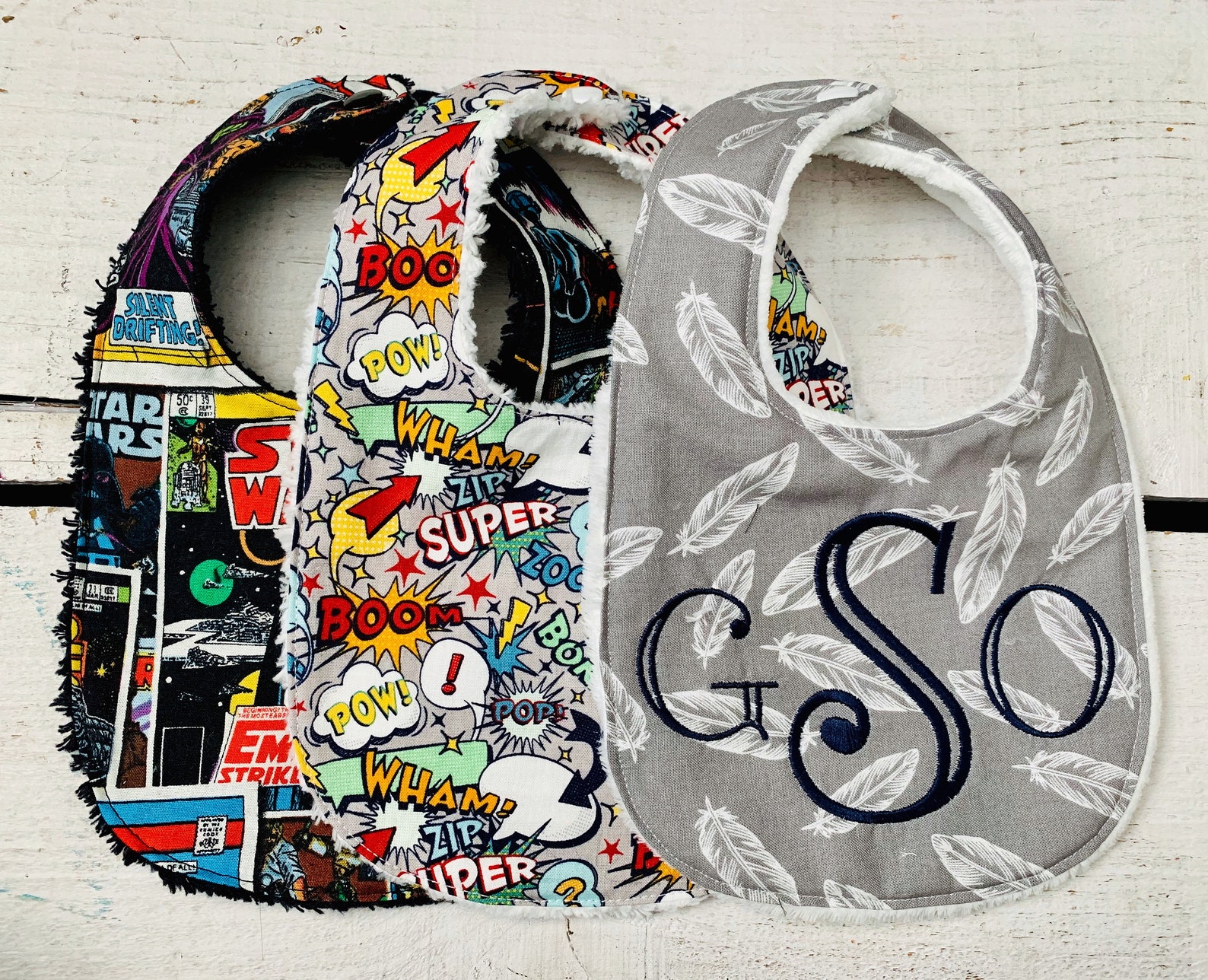 ITH in the Hoop Baby Bib Digital Embroidery Design - Etsy