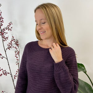 Crochet Size Inclusive DK Weight Sweayer Dress Pattern PDF: the Holly ...