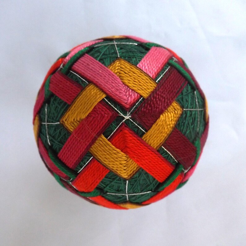 Beth's Temari Balls | Handmade Japanese Embroidered Balls - Etsy
